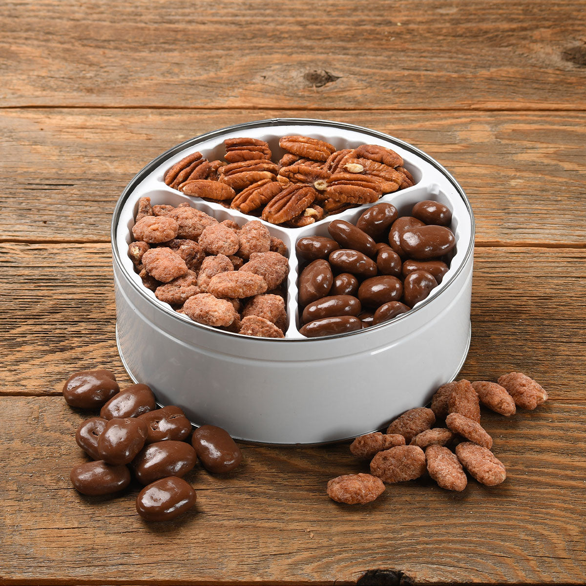 Premium Gift Tins: Pecan & Mixed Nuts Assortments - Greene's Fine Foods